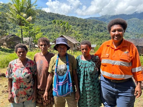 Remote villages complete NID registration - The Frieda River Project